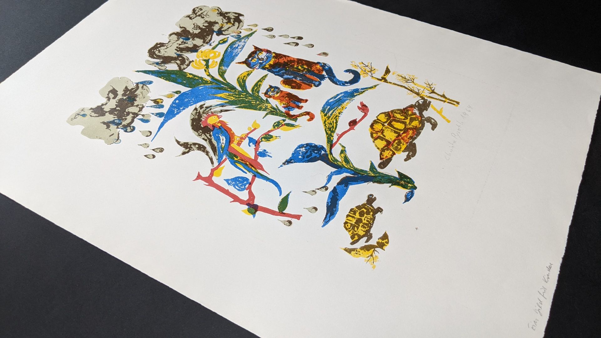 Christa Pyroth | Es regnet, es regnet - Fahning Art Gallery